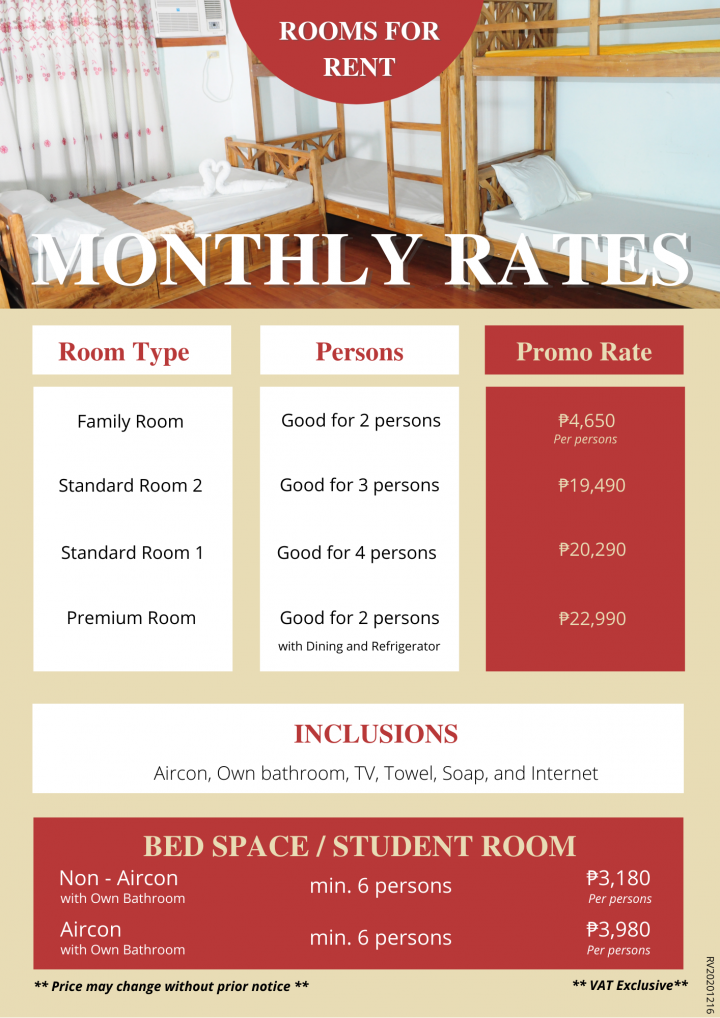 Affordable Monthly Room Accommodation - Mandaluyong City